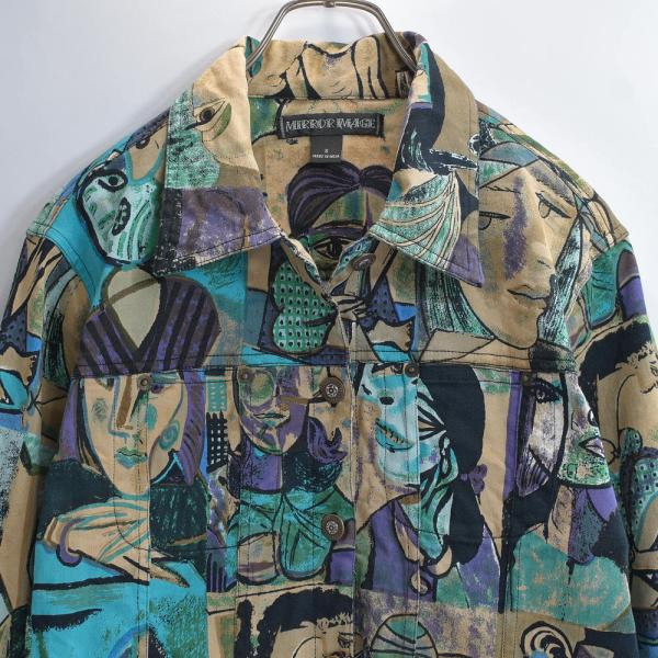 【実寸】・着丈 約 57.5cm襟付け根から・身幅 約 50cm・肩幅 約 42cm・袖丈 約 56cm・ゆき丈 約 77.5cm【表記サイズ】・S【参考着用感】・172cm73kgのメンズで、袖丈は9分丈ほどで短く、腕周り身幅はフィットし...