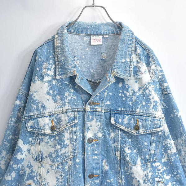 【実寸】    ・着丈 約 65cm後襟付け根から・身幅 約 69cm・肩幅 約 64cm・袖丈 約 63cm・ゆき丈 約 95.5cm    【表記サイズ】    ・L メンズXL〜相当の大きめなサイズ感ですXLサイズとさせて頂きます  ...