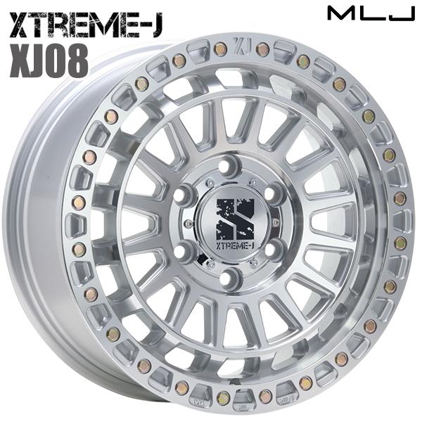 アルミホイール新品 1本MLJ XTREME-J XJ08▼参考適合車種▼ランドクルーザー250(ディーゼル・ガソリンインチダウン対応・GXグレードは突出有り)ランドクルーザー300トライトンGLS■適合車種につきましては道路運送車両法の保...