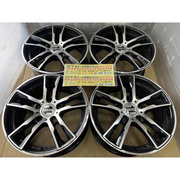 KELLENERS　アルミホイール　16　7j　+39　ブラックポリッシュ　5穴　120　ランフラットタイヤ対応