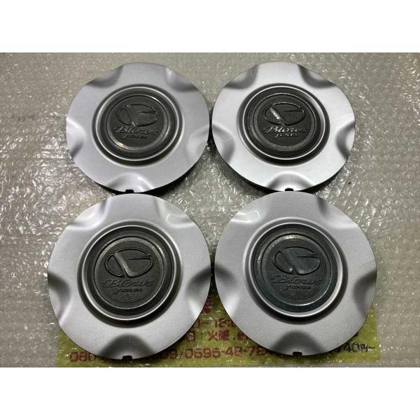 4枚 ＪＵＮＥＳ　Ｂｌｏｗｓ　センターキャップ　M-038-1　５穴15インチ使用 シルバー　系