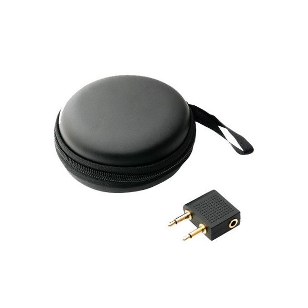 機内でお気に入りのイヤホンを使える！　＊旅行用品/海外旅行/飛行機内/変換プラグ/ヘッドホン/デュアルプラグ/あると便利/便利グッズ＊【スマートフォンでご覧のお客様】サイズ・納期目安などの詳しい情報は「商品情報をもっと見る」をご参考くださいませ。