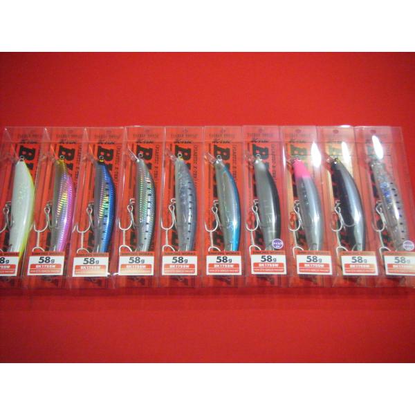 2025リニューアルモデルケーテンブルーオーシャン175 SW(シンキングワークス)変更点フック...ST66 #2/0 → STX58 #2/0補強のため成形ウェイトの形状変更Type:　 SinkingLength: 175mmWeig...