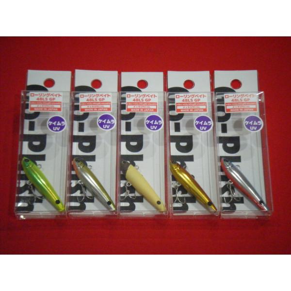 ローリングベイト RB48LS GPType:　SinkingLength: 48mmWeight: 4.5gHook:　 ST-26TN #12Ring:　 #0タケダさんも長く愛用するメッキ用のスペシャルチューニングモデルのローリングベ...