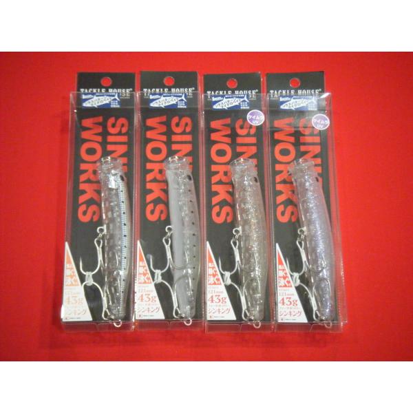 激渋「シラス＆マイクロベイト」パターンを打開するプラグならではのスペシャルクリアカラーを、全国各地で長年実績の高い人気ルアーに施しました。見た目地味！？そうです、それが効くんです！！もちろん喰い渋った青物全般サワラやシイラにも効果的です。カ...