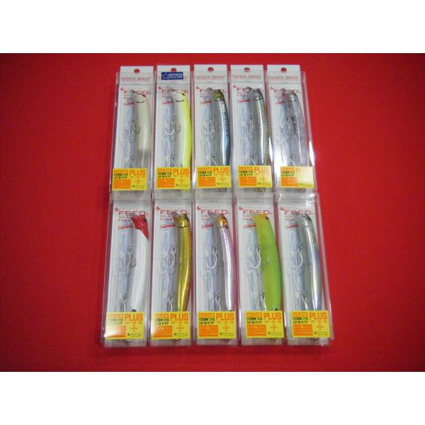 CONTACT FEED SHALLOW 155+Type:　 FloatingLength: 155mmWeight: 31gHook:　 ST46 #3Ring:　 #4128は、ノーマルモデルに2.5gウェイトをプラス。飛距離アップは...