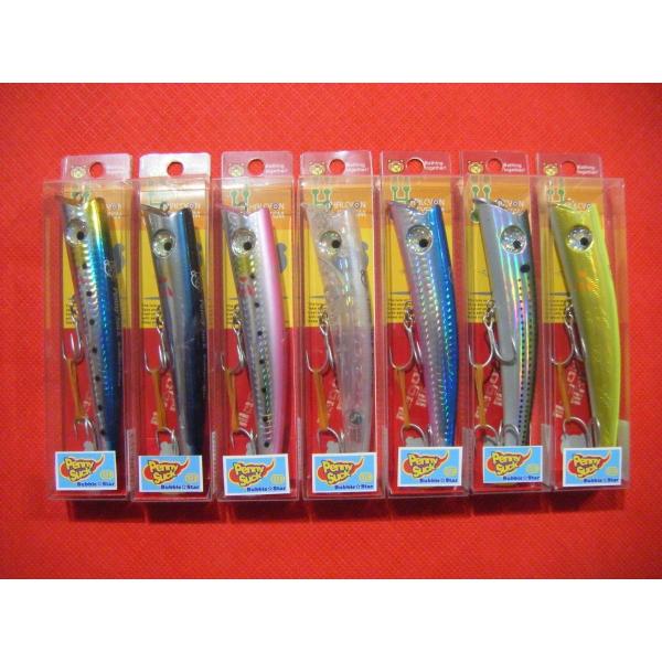 *記載の通りですがルアー本体、針先に問題はありません後方固定重心で、舌先を水面に出した状態から、ロングストロークのジャークを入れてリトリーブ。すると水面直下を泡の軌跡を引きながら泳ぐ。シーバスや青物のナブラ撃ち、誘い出しに効果絶大。