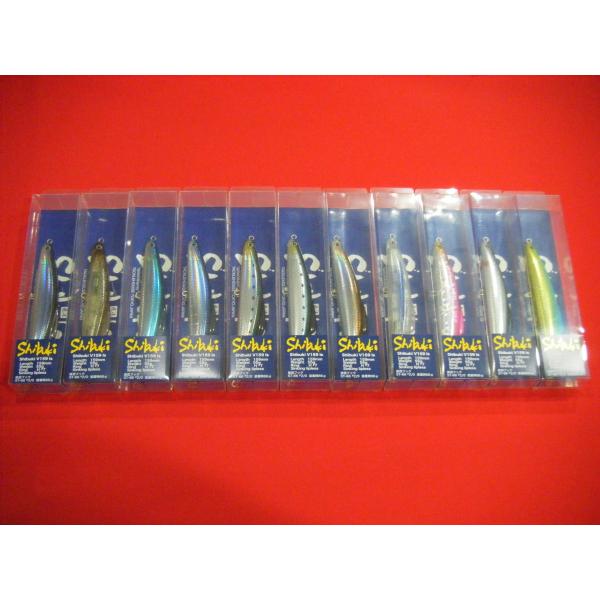 Shibuki V159ls(ls = リップレスモデル)*本体・スプリットリングのみでフックは別売(下記カッコ内ウエイトは推奨のST-66 #2/0装着時) Type: Sinking LiplessLength: 159mmWeight...