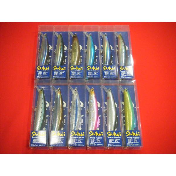 Shibuki V186ms(ms = ミノーモデル)*本体・スプリットリングのみでフックは別売(下記カッコ内ウエイトは推奨のST-66 #3/0装着時) Type: SinkingLength: 186mmWeight: 80g(94g)...