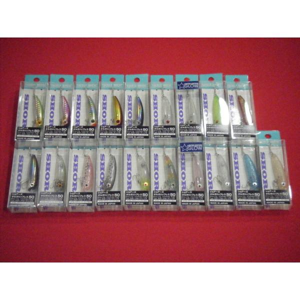 落ち込み式重心移動による安定した飛行姿勢で他を寄せ付けないキャスト精度と飛距離を誇ります。ただ巻きでは水面直下20cm前後を水平に近い姿勢でローリング。デッドスローや潮流に乗せて漂わせる釣りに極めて有効です。基本的には、投げてゆっくり巻くだ...