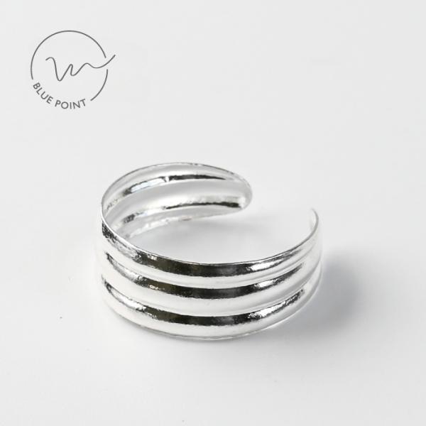 ■ブランド名：BLUE POINT■サイズ：フリーサイズ・調整可■リングの幅：約6mm■重さ：約0.6g■素材：silver 925■付属品：オリジナル巾着、ギャランティカード（正規品証明）【商品特性】シルバー925アクセサリーは商品画像と...