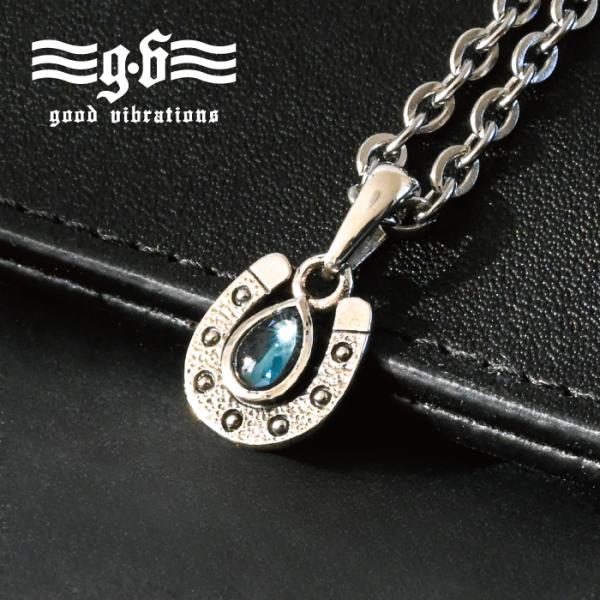 ■ブランド名：Good Vibrations■モチーフの横幅：約 12mm■モチーフの縦幅：約 21mm（バチカン含む）■重さ：約 1.6g■素材：silver 925、 天然石：トパーズ（ロンドンブルートパーズ）■付属品：オリジナル巾着、...