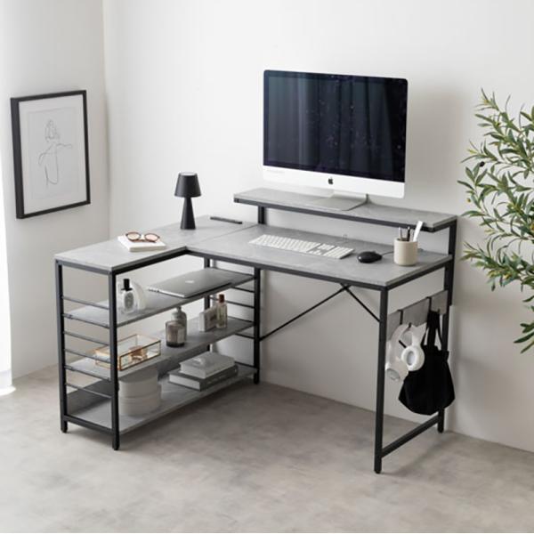 ■商品の大きさ /SIZE幅120cm×奥行き92cm×高さ72-93.5cm■使われている素材 /MATERIALパーティクルボード(メラミン貼り)スチール(粉体塗装)【脚】スチール(粉体塗装)■商品の特徴 /SPECIFICATIONデ...