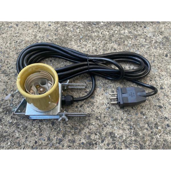 E39ランプ-ソケットコード　：　1.5m　電源コード 