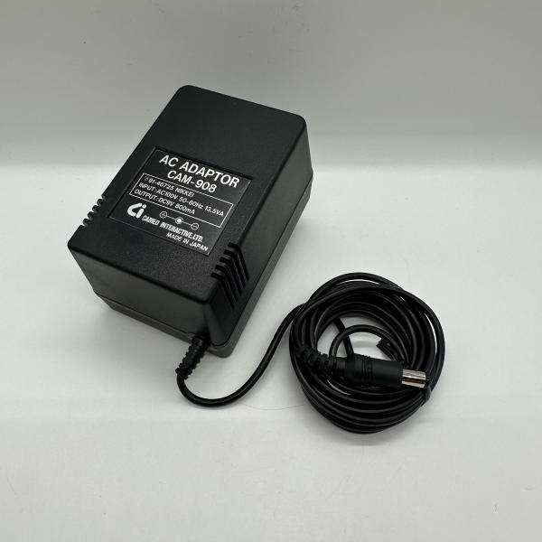 【specification】・Input: AC100V, 50/60Hz, 13.5VA・Output: DC9V, 800mA ・センターマイナス