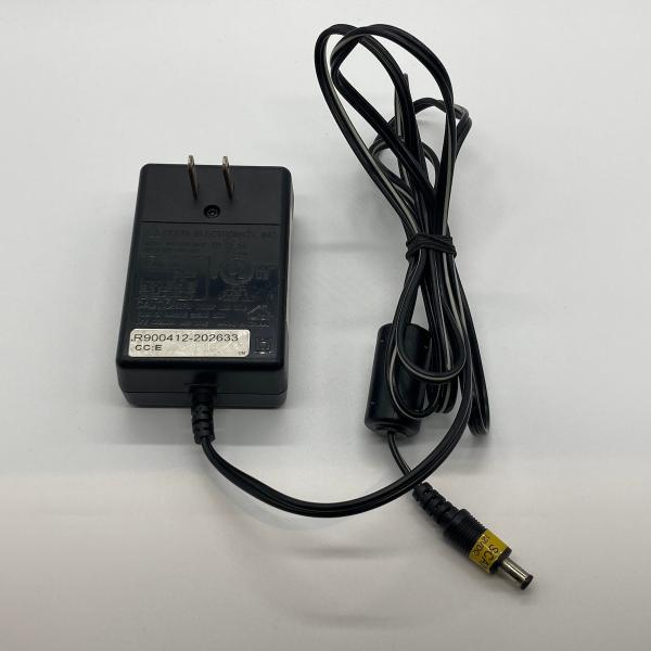 【specification】・Input: AC100V-120V, 50/60Hz・Output: DC12V 1.25A・センタープラス