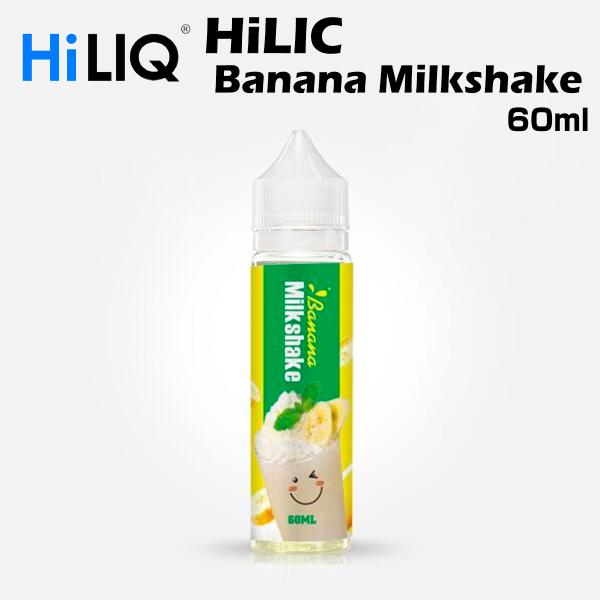 HiLIQ / Banana Milkshake 60mlバナナの自然な甘みと、ミルクシェイクのまろやかでクリーミーな香りが絶妙に調和したフレーバーです。美味しいバナナミルクシェイクリキッドで至福のひとときを。ユニコーンボトル、チャイルドプ...