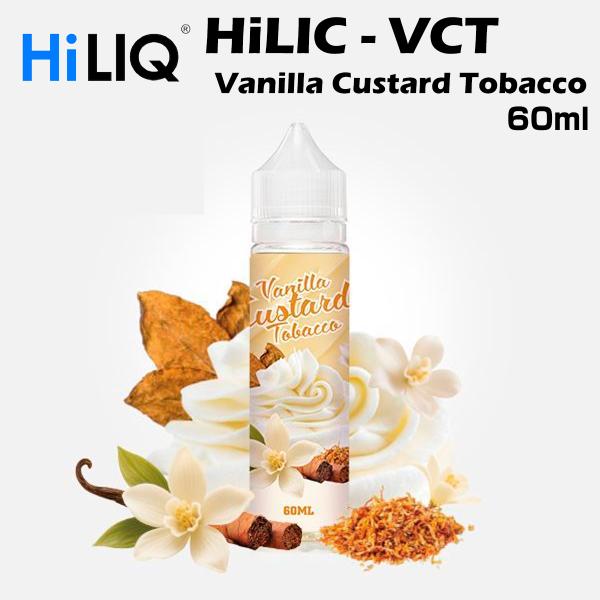 HiLIQ / VCT - Vanilla Custard Tobacco 60mlしっかりとしたタバコの風味にバニラカスタードが絡み合う、甘く贅沢な味わいが特徴です。後味にはタバコとミルクの香りがふわりと広がり、心地よい満足感が長く続きま...