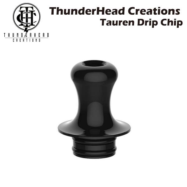 ThunderHead Creations Tauren MTL RTA 純正ドリップチップです。510接続となりますので様々な種類のアトマイザーに使用頂けます。内径4mmと細くMTLでの使用に最適な形状となります。サイズ高さ 30mm×最...