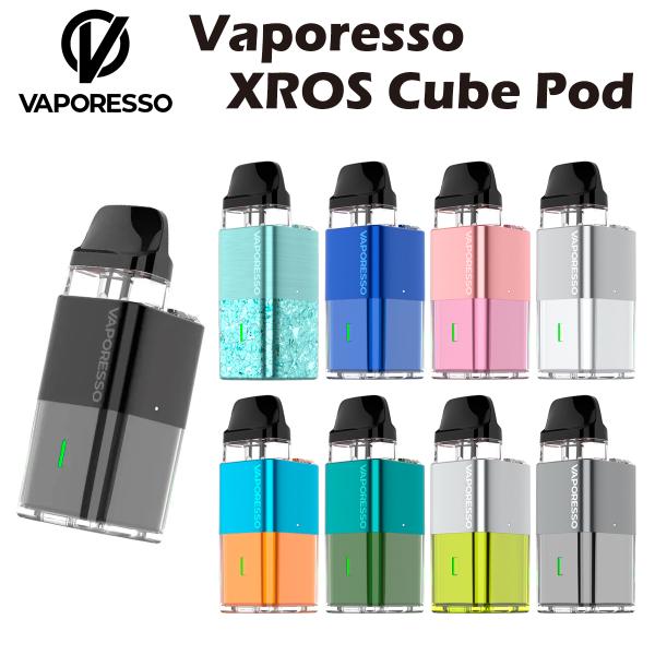 Vaporessoの定番ポッド型キットXROSのキューブ型バージョンです。小型の筐体に大容量900mAhバッテリーを搭載し、丸一日以上の運用が可能です。アルミ合金とPCの組み合わせで洗練された外観となっています。COREXを搭載したカートリ...