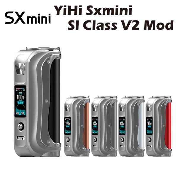 ハイエンドテクニカルMODで高い評価を受けるSXminiシリーズのSL Class V2YiHi製高性能チップSX730Jを搭載し、5〜100Wの可変ワッテージ、Volt、温度管理、Smart Curves、SXi-EQ 1〜3に対応。So...