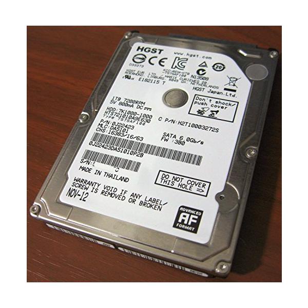 （中古品）HTS721010A9E630 - HITACHI HTS721010A9E630 HD 2.5 1TB SATA3 7200RPM 9.5商品写真はサンプル写真となっております。写真の商品が届くわけでは御座いません。用途機能とし...