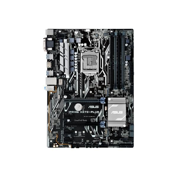 （中古品）ASUSTeK Intel H270搭載 マザーボード LGA1151対応 PRIME H270-PLUS ATX商品写真はサンプル写真となっております。写真の商品が届くわけでは御座いません。※通常の中古品のほか、メーカーにて動作...
