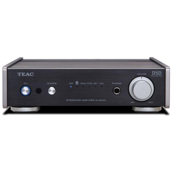 （中古品）TEAC Reference 301 プリメインアンプ Bluetooth/USB/DAC搭載 ハイレゾ音源対応 ブラック AI-301DA商品写真はサンプル写真となっております。写真の商品が届くわけでは御座いません。※通常の中古...