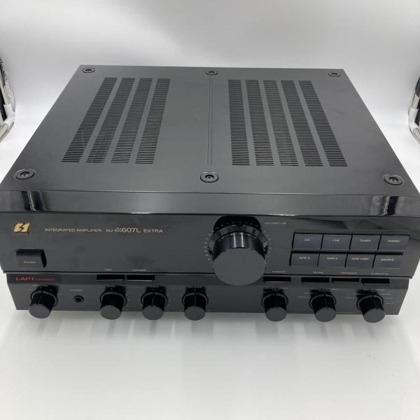 （中古品）SANSUI 山水 サンスイ AU-α607L EXTRA ブラック プリメインアンプ商品写真はサンプル写真となっております。写真の商品が届くわけでは御座いません。用途機能として最低限の付属品はお送りいたしますが取扱説明書、リモコ...