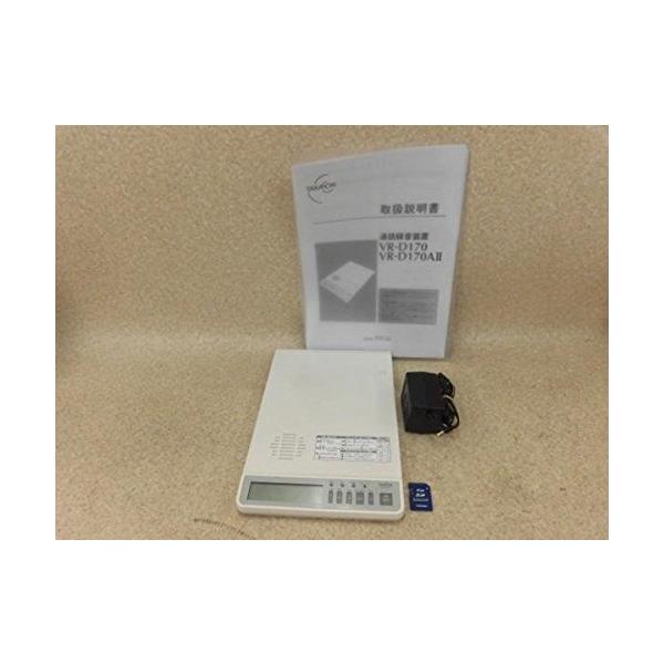（中古品）VR-D170 タカコム 通話録音装置商品写真はサンプル写真となっております。写真の商品が届くわけでは御座いません。用途機能として最低限の付属品はお送りいたしますが取扱説明書、リモコン等含まれていない場合もございます。＊写真に対し...