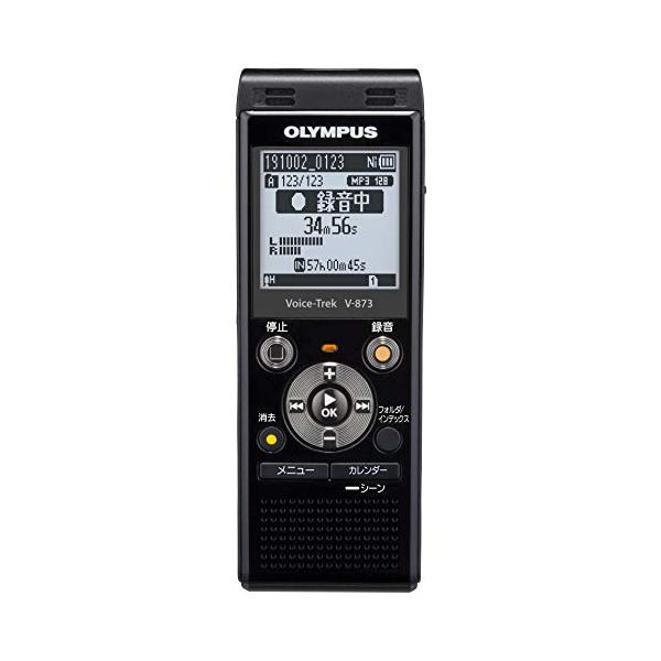 （中古品）OM SYSTEM/オリンパス オリンパス OLYMPUS ステレオICレコーダー microsd Voice Trek V-873 ブラッ商品写真はサンプル写真となっております。写真の商品が届くわけでは御座いません。用途機能とし...