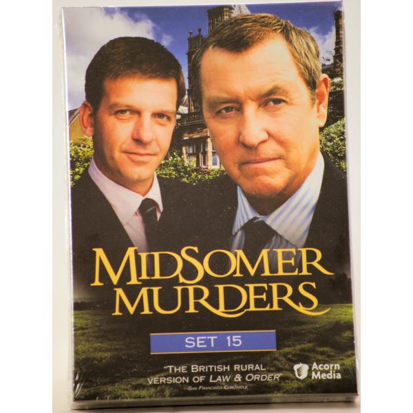 （中古品）Midsomer Murders Set 15 DVD商品写真はサンプル写真となっております。写真の商品が届くわけでは御座いません。用途機能として最低限の付属品はお送りいたしますが取扱説明書、リモコン等含まれていない場合もございま...