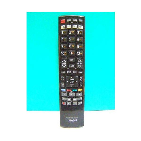 （中古品）日立 デジタルテレビリモコン C-RS1商品写真はサンプル写真となっております。写真の商品が届くわけでは御座いません。※通常の中古品のほか、メーカーにて動作点検・調整された「整備済み品」でお届けする場合がございます。用途機能として...
