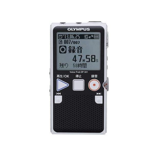（中古品）OLYMPUS ICレコーダー VoiceTrek 2GB 単4電池2本使用 BLK ブラック DP-301商品写真はサンプル写真となっております。写真の商品が届くわけでは御座いません。用途機能として最低限の付属品はお送りいたしま...