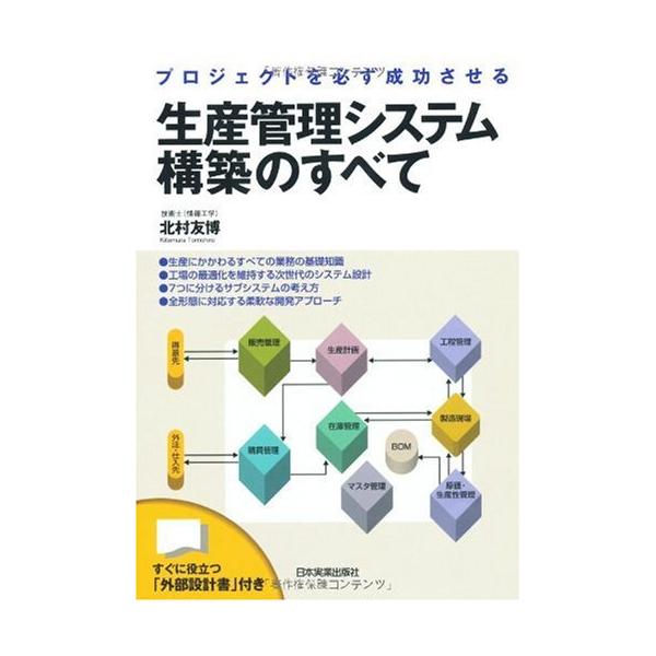 （中古品）生産管理システム構築のすべて商品写真はサンプル写真となっております。写真の商品が届くわけでは御座いません。用途機能として最低限の付属品はお送りいたしますが取扱説明書、リモコン等含まれていない場合もございます。＊写真に対し付属品の差...