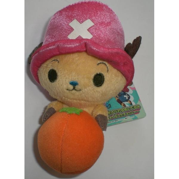 （中古品）ONE PIECE ワンピース カバンに付けられるぬいぐるみ ちっちゃくなったチョッパー みかん 単品 プライズ BANPRESTO バンプ商品写真はサンプル写真となっております。写真の商品が届くわけでは御座いません。※通常の中古...