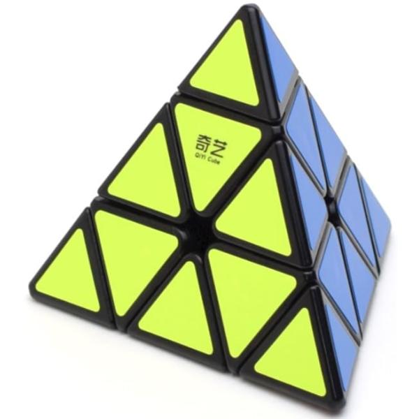 （中古品）Kancharo 奇芝 キューブ保管に便利なポーチ付き (ブラック, Pyraminx)商品写真はサンプル写真となっております。写真の商品が届くわけでは御座いません。用途機能として最低限の付属品はお送りいたしますが取扱説明書、リモ...