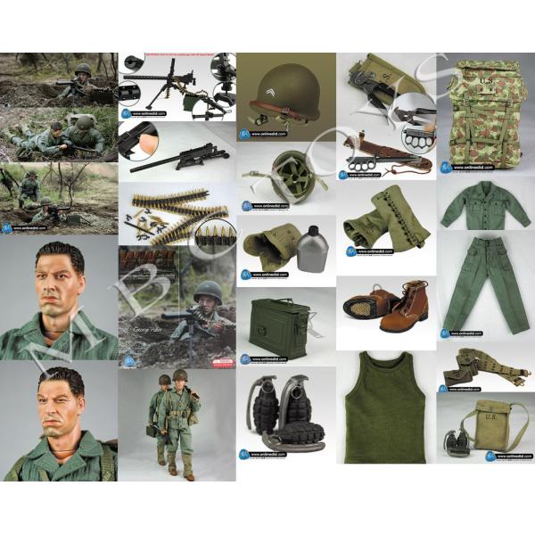 （中古品）1/6 Scale DID WW2 USMC 1st Marine Regiment George Puller by DID商品写真はサンプル写真となっております。写真の商品が届くわけでは御座いません。※通常の中古品のほか、メー...