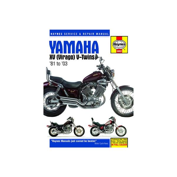 （中古品）Haynes Repair Manuals 802 Yamaha Xv Virago V-Twin 81-03 by Haynes Repa商品写真はサンプル写真となっております。写真の商品が届くわけでは御座いません。用途機能とし...