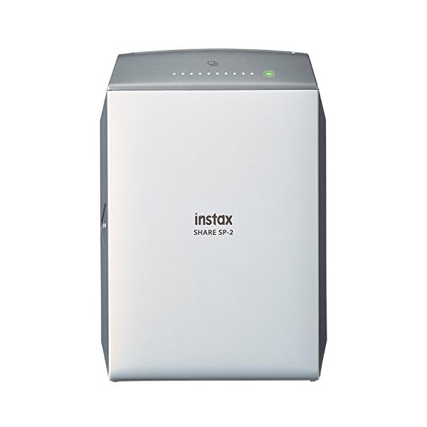 （中古品）FUJIFILM スマートフォン用プリンター “スマホdeチェキ" instax SHARE SP-2 シルバー商品写真はサンプル写真となっております。写真の商品が届くわけでは御座いません。用途機能として最低限の付属品はお送りいた...