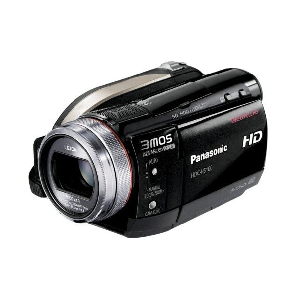 （中古品）パナソニック デジタルハイビジョンビデオカメラ ブラック HDC-HS100-K商品写真はサンプル写真となっております。写真の商品が届くわけでは御座いません。用途機能として最低限の付属品はお送りいたしますが取扱説明書、リモコン等含...