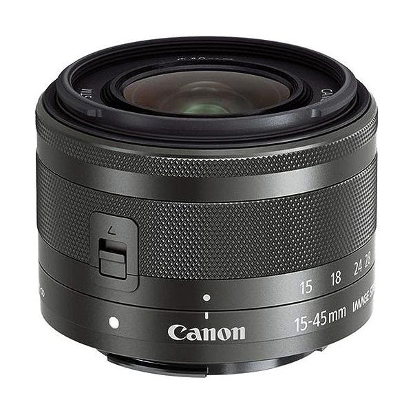 （中古品）Canon 標準ズームレンズ EF-M15-45mm F3.5-6.3IS STM(グラファイト) ミラーレス一眼対応 EF-M15-45I商品写真はサンプル写真となっております。写真の商品が届くわけでは御座いません。※通常の中古...