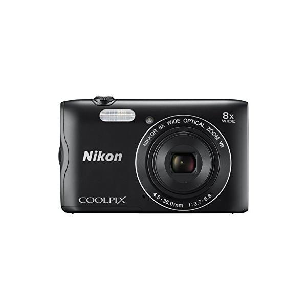 （中古品）Nikon デジタルカメラ COOLPIX A300 光学8倍ズーム 2005万画素 ブラック A300BK商品写真はサンプル写真となっております。写真の商品が届くわけでは御座いません。用途機能として最低限の付属品はお送りいたしま...