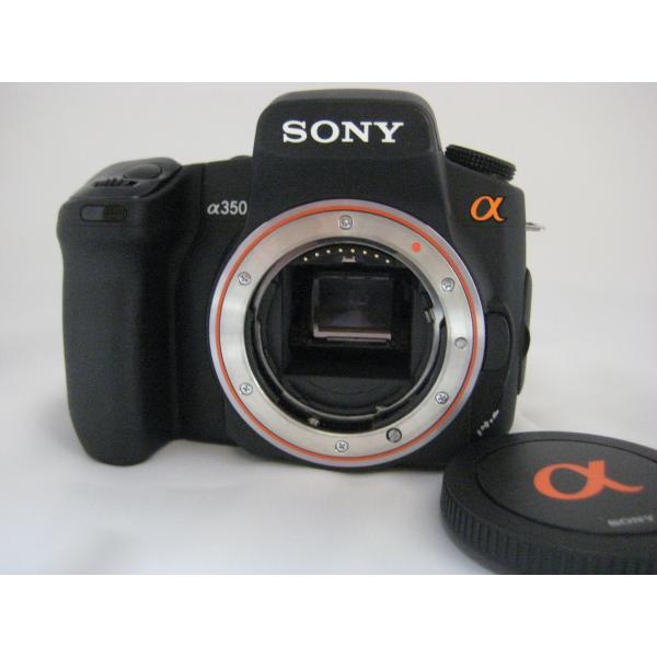 （中古品）SONY デジタル一眼レフ α350 ボディ DSLR-A350商品写真はサンプル写真となっております。写真の商品が届くわけでは御座いません。用途機能として最低限の付属品はお送りいたしますが取扱説明書、リモコン等含まれていない場合...
