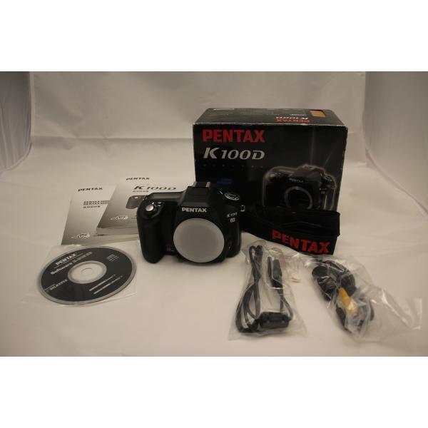 （中古品）PENTAX デジタル一眼レフカメラ K100D ボディ商品写真はサンプル写真となっております。写真の商品が届くわけでは御座いません。用途機能として最低限の付属品はお送りいたしますが取扱説明書、リモコン等含まれていない場合もござい...