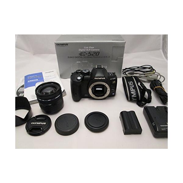 （中古品）OLYMPUS デジタル一眼レフカメラ E-520 レンズキット E-520KIT商品写真はサンプル写真となっております。写真の商品が届くわけでは御座いません。用途機能として最低限の付属品はお送りいたしますが取扱説明書、リモコン等...