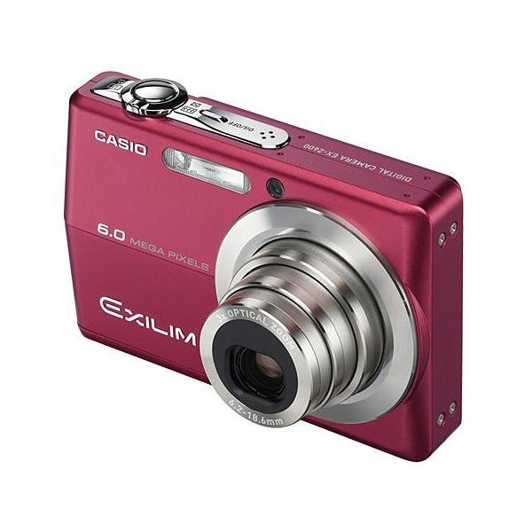 （中古品）カシオ計算機 デジタルカメラ EXILIM 600万画素 光学3倍ズーム 2.7型大画面液晶 本体色:レッド EX-Z600RD商品写真はサンプル写真となっております。写真の商品が届くわけでは御座いません。用途機能として最低限の付...