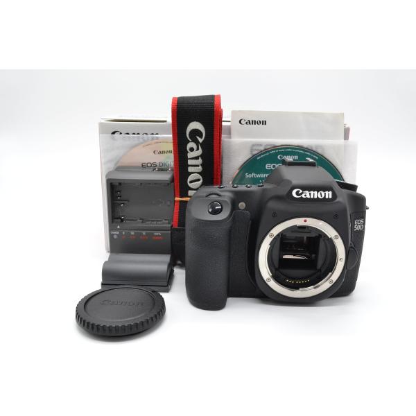 （中古品）Canon デジタル一眼レフカメラ EOS 50D ボディ EOS50D商品写真はサンプル写真となっております。写真の商品が届くわけでは御座いません。用途機能として最低限の付属品はお送りいたしますが取扱説明書、リモコン等含まれてい...