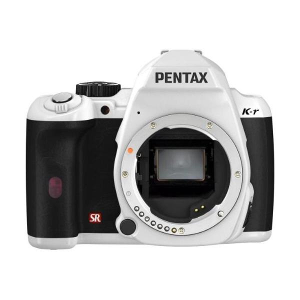（中古品）PENTAX デジタル一眼レフカメラ K-r ボディ ホワイト K-rBODY WH商品写真はサンプル写真となっております。写真の商品が届くわけでは御座いません。用途機能として最低限の付属品はお送りいたしますが取扱説明書、リモコン...