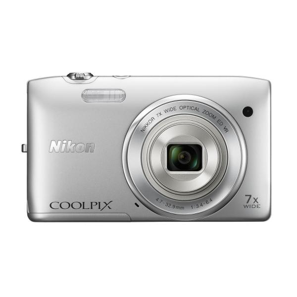 （中古品）Nikon デジタルカメラ COOLPIX S3500 光学7倍ズーム 有効画素数 2005万画素 クリスタルシルバー S3500SL商品写真はサンプル写真となっております。写真の商品が届くわけでは御座いません。※通常の中古品のほ...